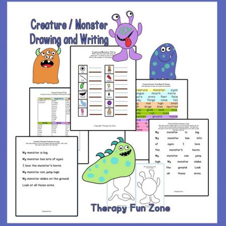 Pencil fun Templates - Therapy Fun Zone