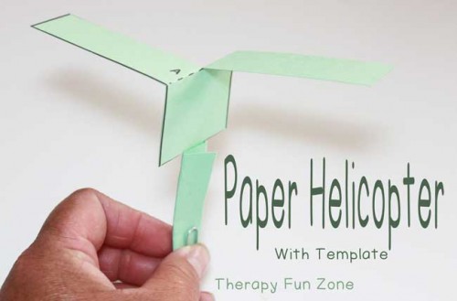 Paper Helicopter - Therapy Fun Zone