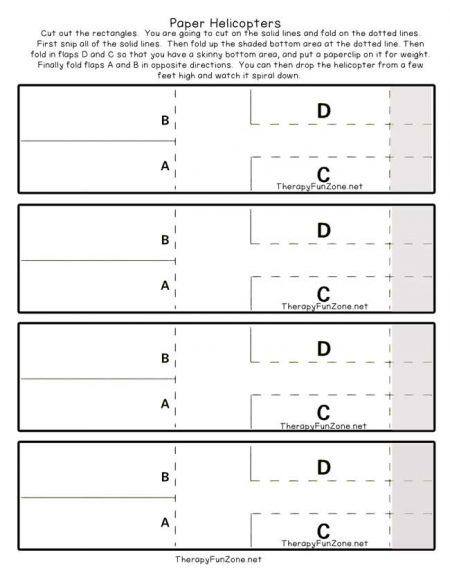 Paper Helicopter - Therapy Fun Zone