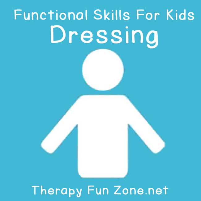 Work on Dressing Skills Through Play Activities - Therapy Fun Zone
