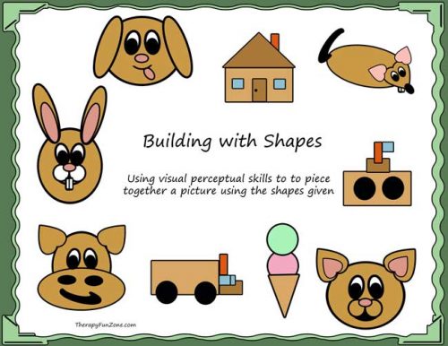 Building Pictures With Shapes - Therapy Fun Zone