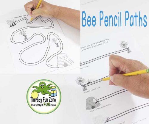 Bee Pollen Honey Fine Motor Pack - digital download - Therapy Fun Zone