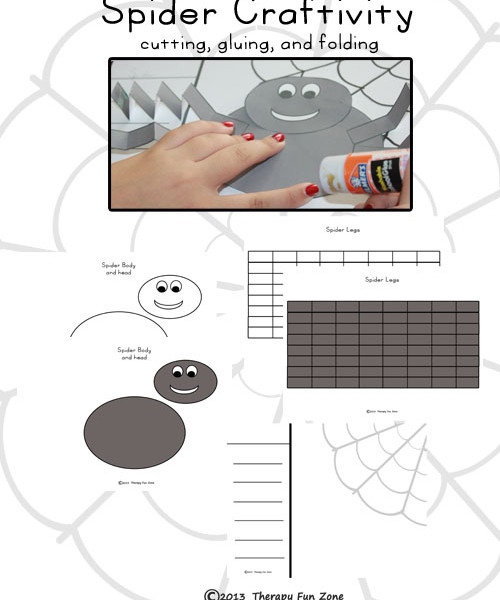 Spider Craftivity – Therapy Fun Zone Community
